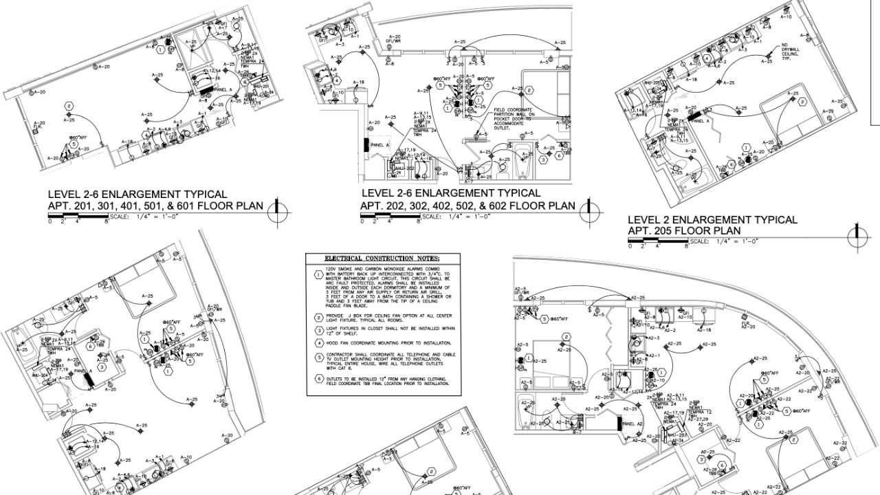 Apartment Complex Blueprints Top Building Plans For 4 Unit Apartments ...