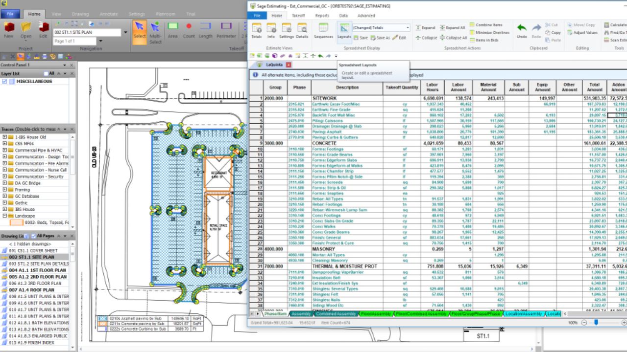 Review of Sage Estimating : Software For Construction - Estimate ...