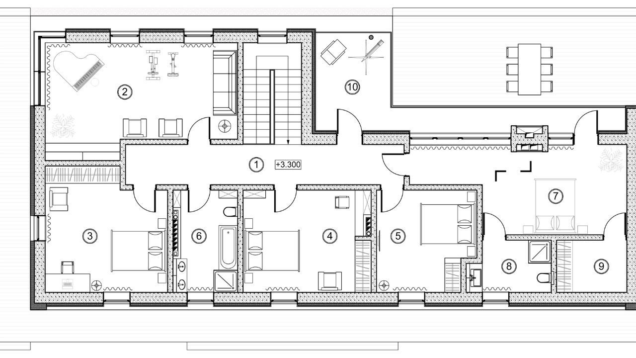 3 Story 24 Unit Apartment Building Plans - Estimate Florida Consulting