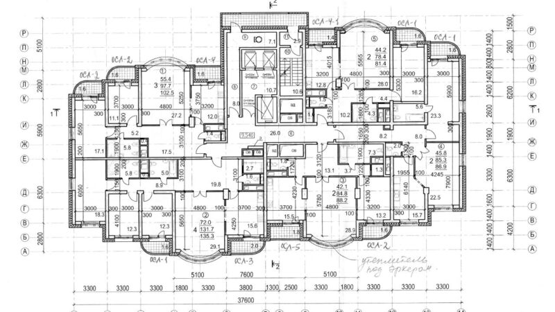 3 Story 24 Unit Apartment Building Plans - Estimate Florida Consulting