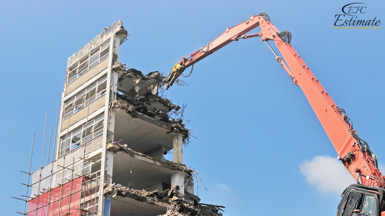Demolition Cost Estimator - Estimate Florida Consulting