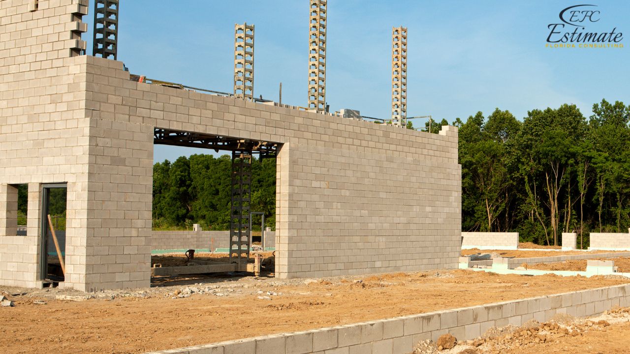 Concrete Block Construction Estimator - Estimate Florida Consulting