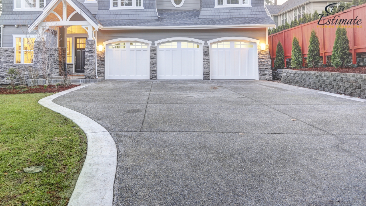 How Much Does a New Driveway Cost? - Estimate Florida Consulting