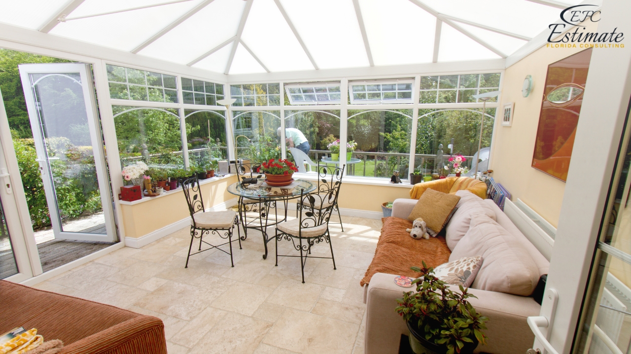 How Much Does A Conservatory Cost To Build? - Estimate Florida Consulting