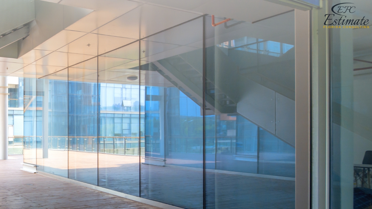 Glass Partition Wall Cost - Estimate Florida Consulting