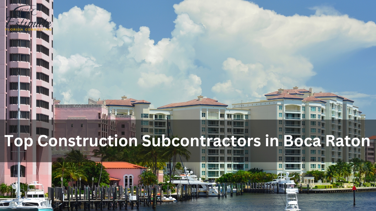 Top Construction Subcontractors in Boca Raton - Estimate Florida Consulting